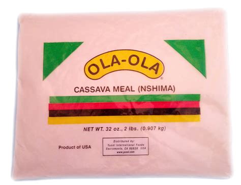 Cassava Meal Zambian Nshima By Ola Ola Opparel