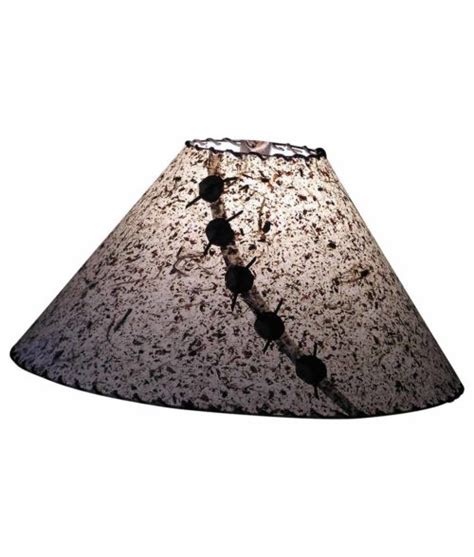 Rust Clover Lamp Shade Rustic Artistry