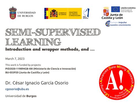 pdf semi supervised learning introduction and wrappers methods and