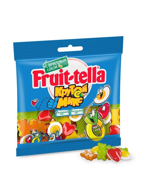 Мармелад жевательный Fruittella Крутой Микс 150 г купить по цене 95 ₽ в интернет магазине