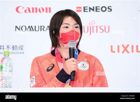 Tokyo Japan 6th Aug 2021 Risako Kawai Jpn Wrestling Gold Medalist Risako Kawai During