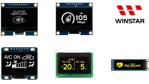 Winstar Introduces New OLED Displays