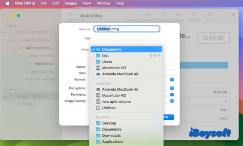 How To Create Disk Image For Internal External Disk On Mac