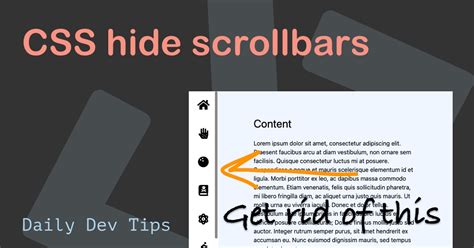 How To Hide Scrollbars With Css 2024