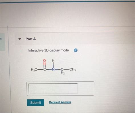 solved e part a interactive 3d display mode h h3c cn c ch h2