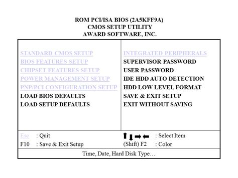 Cmos Setup Utility Award Software Inc Bios Gooceo