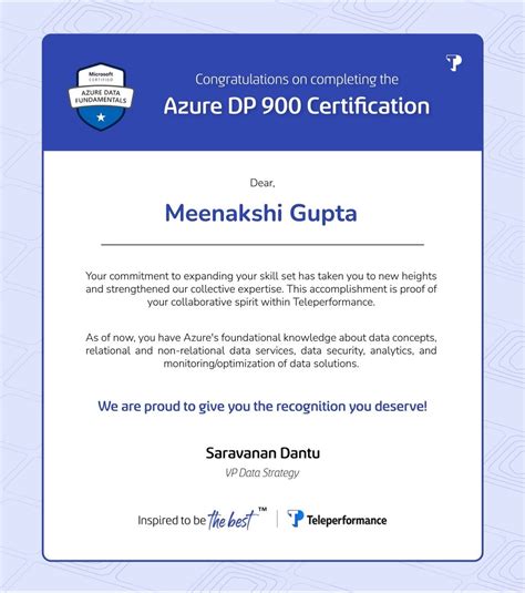 meenakshi gupta on linkedin azurecertification gratitude