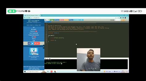 Gdb Compiler How To Use Live Video Run Code Practice Placement Offers 💯 Youtube