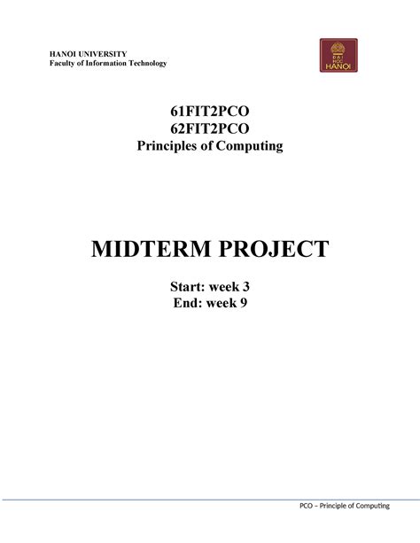 Midterm Assignment Reading And Feeling Hanoi University Faculty Of