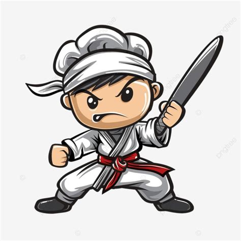 가라데 전투기로 요리 숟가락 만화 집 촌사람 같은 주방용품 Png 일러스트 및 이미지 에 대한 무료 다운로드 Pngtree