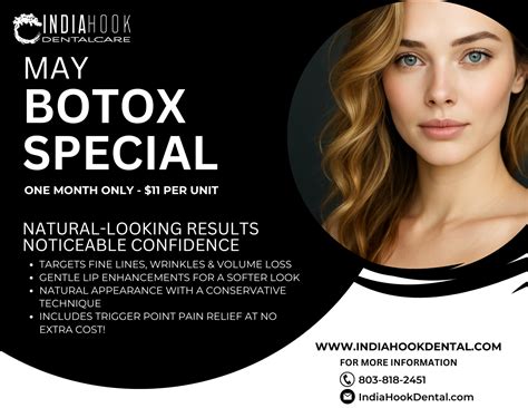 May Mothers Day Botox Special All Month 11 Per Unit India Hook