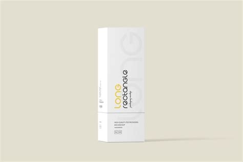 Free Long Rectangle Box Mockup Mockupnest