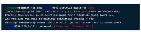 Password Shell Script For Logging Into A Ssh Server Unix And Linux