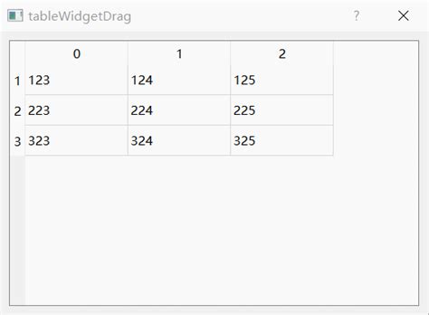 Qtablewidget数据拖拽复制qtablewidget拖拽 Csdn博客