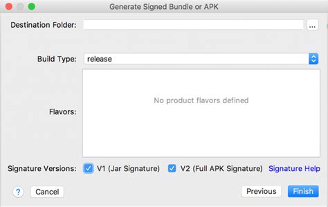 Apk Signingについて