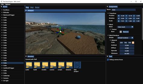 github vorobetsdmytro twe the game engine based on opengl