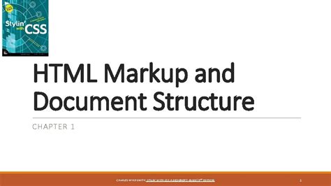 Html Markup And Document Structure Chapter 1 Charles