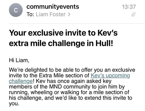 What An Honour 😱🧡💙 Ive Been Invited To Run Alongside Kevin Sinfield At The End Of The Year As