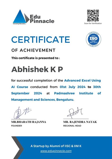 abhishek k p on linkedin excelskills dataanalysis
