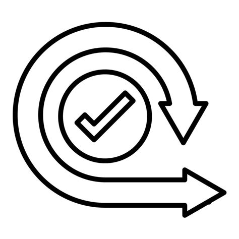 Iteration Line Icon Vector Art At Vecteezy