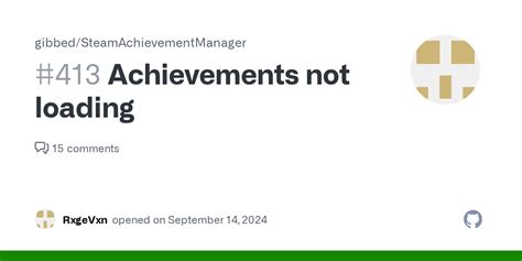 Achievements Not Loading · Issue 413 · Gibbedsteamachievementmanager · Github