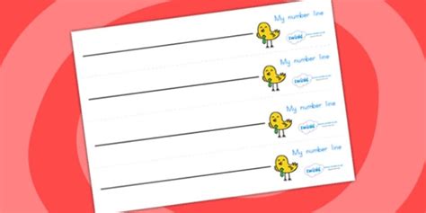 FREE Blank Number Line Teacher Made