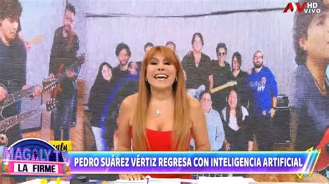 Pedro Su Rez V Rtiz Confiesa Que Magaly Medina Salv Su Matrimonio Con Cynthia Mart Nez Era Mi