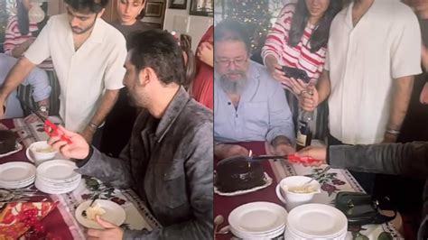 Actor Ranbir Kapoor Says Jai Mata Di As He Lights Up Christmas Cake