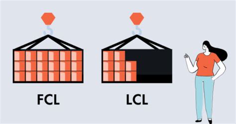 FCL LCL Differences Charts Explained Sea Freight Case Study