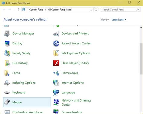 Change The Mouse Cursor In Windows