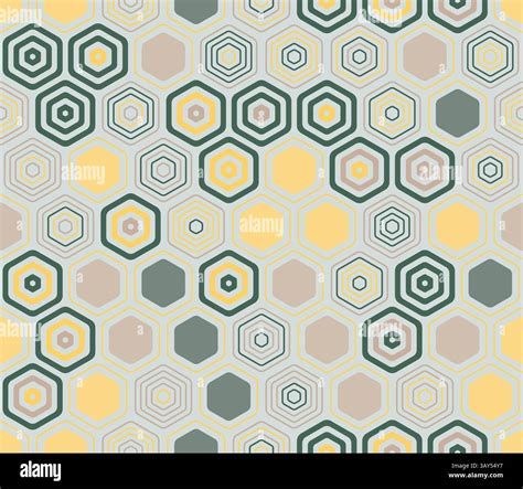 Hexagon Geometric Shapes Background Geometric Elements Of Varied Style
