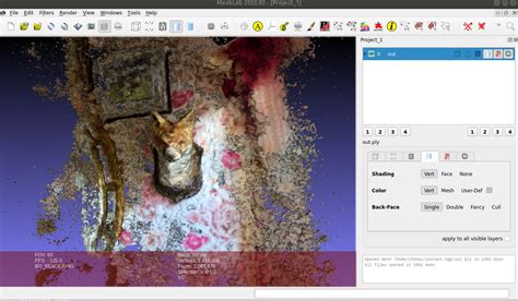 Meshed Output Obj In Meshlab Is Not Like Training Result · Issue 356