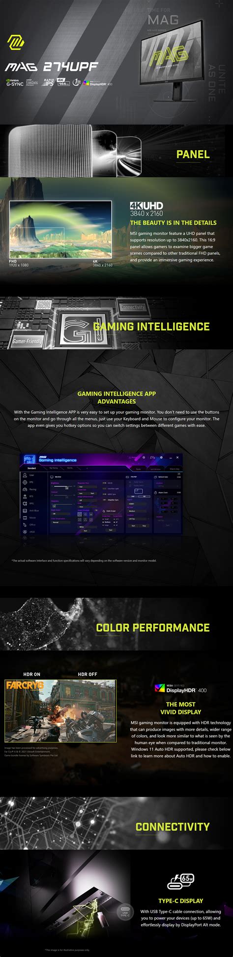 Msi Mag In Uhd Hz Rapid Ips Gaming Monitor Mag Upf Umart Com Au