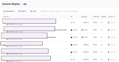 Sentry Replays Recorded But Not Accessible In Replays View Stack Overflow