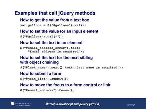 murach s javascript and jquery 3rd ed ppt download
