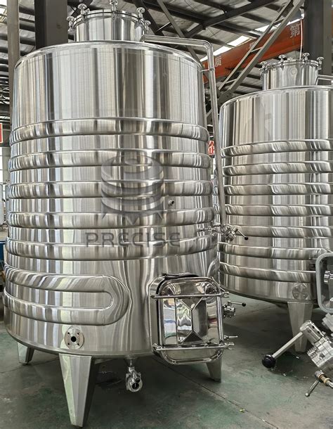 Conical Fermentation Tank With Temperature Control For Wine Making