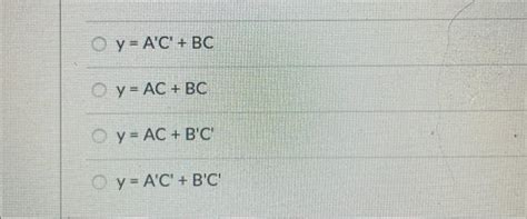 solved consider the given truth table and select the correct