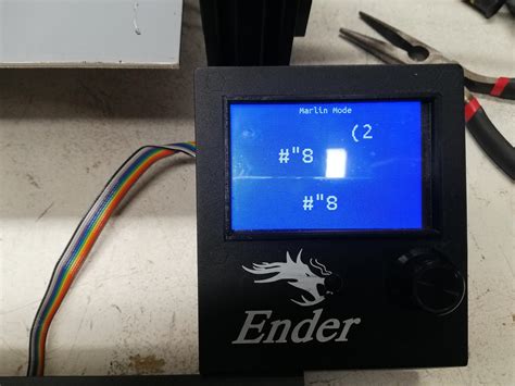 BTT SKR MINI E V BTT TFT Shows Weired Characters When I Turn The Knob FAST I Tried