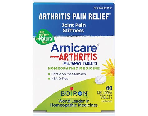 Boiron Arnicare Arthritis Tablets 60 Tabs