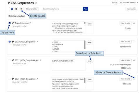cas sequences overview cas stnext