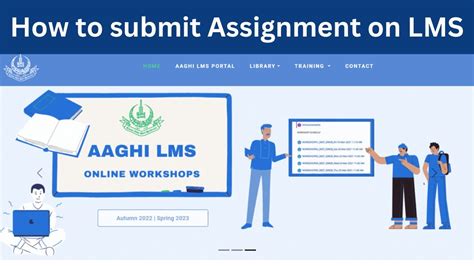 How To Upload Assignment On Lms Portal Aiou Lms Portal Youtube
