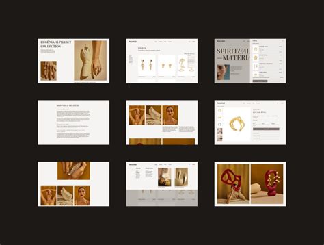 Anna Popkova On Linkedin Redesign Of Paola Vilas Jewelry Website In