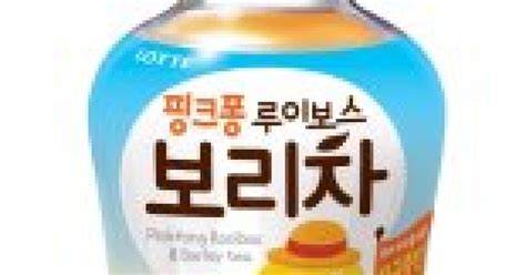 롯데칠성 핑크퐁 루이보스 보리차 출시