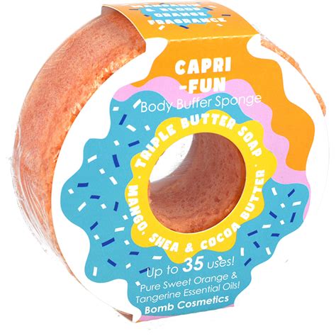 Capri Fun Body Buffer Sponge Bomb Cosmetics Uk