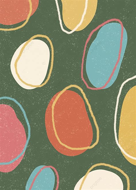 Shape Abstract Minimalist Style Circle Dotted Circle Cute Background Shape Abstract