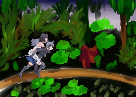 Gorilla And Black Rhinoceros Kemono Friends And 2 More Drawn By