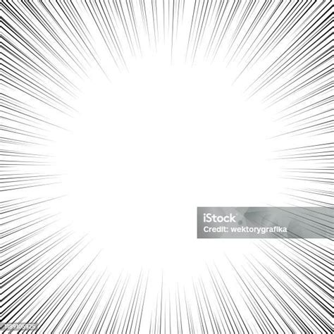 만화 방사형 라인 배경 태양 광선 또는 스타 버스트 요소 줌 효과 직사각형 싸움 스탬프 카드 만화 또는 애니메이션 속도 그래픽 텍스처 슈퍼 히어로 프레임 폭발 벡터 일러스트