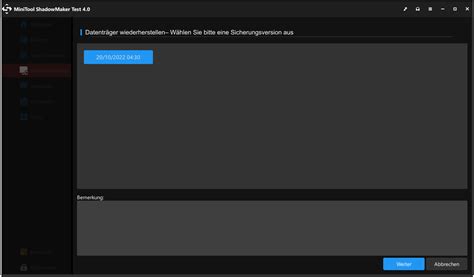 So Stellen Sie Eine Partition Mit Minitool Shadowmaker Wieder Her