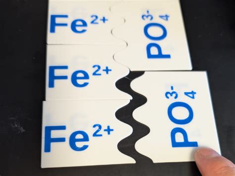 Ionic Compound Manipulatives By Professorbarium Makerworld Ionic Compound Manipulatives By Professorbarium Makerworld