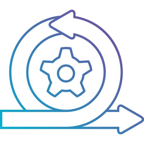 Agile Generic Gradient Outline Icon